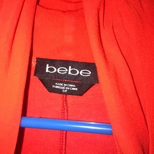 bebe | Tops | Bebe Red Bodysuit | Poshmark
